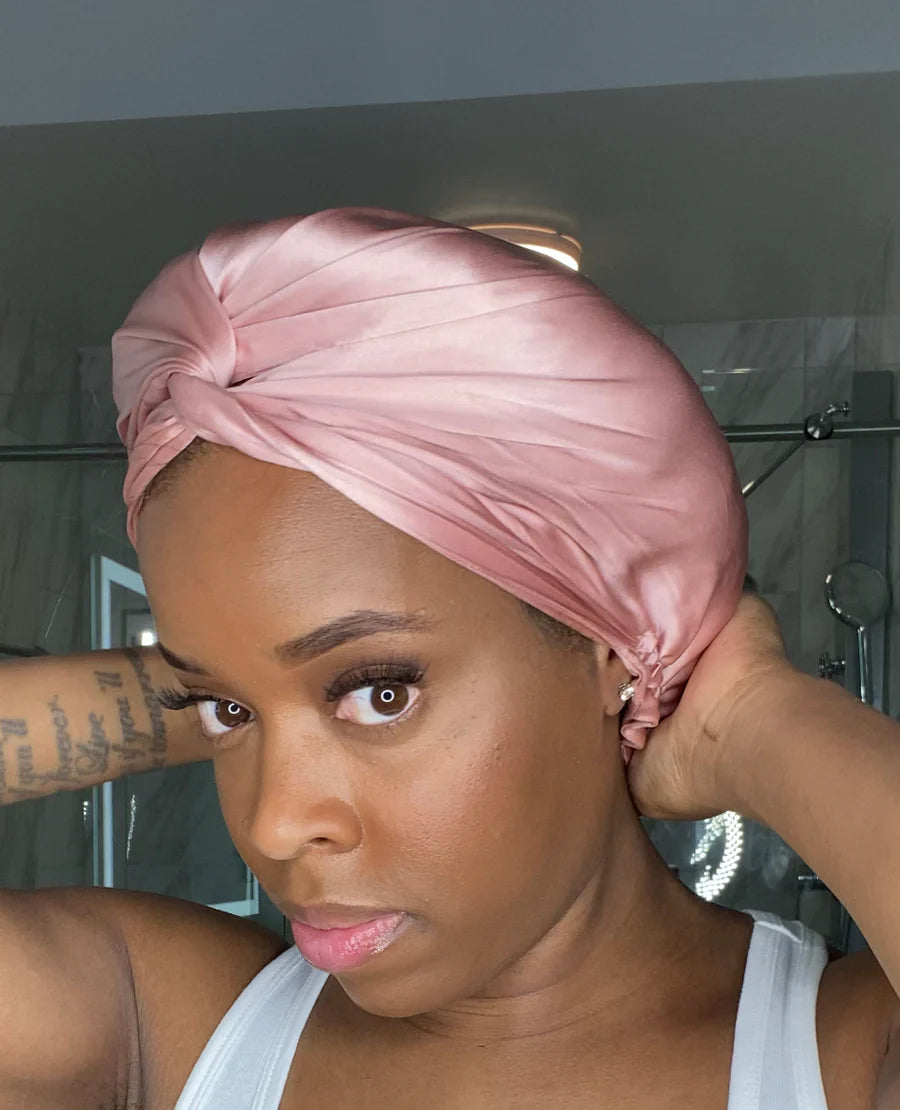 Silk Turbans: The Luxurious Haircare Trend You Need to Try – GO SLEEK ...
