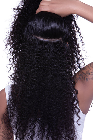 Deep Curly Hair Extensions – GO SLEEK THE HAIR CO.